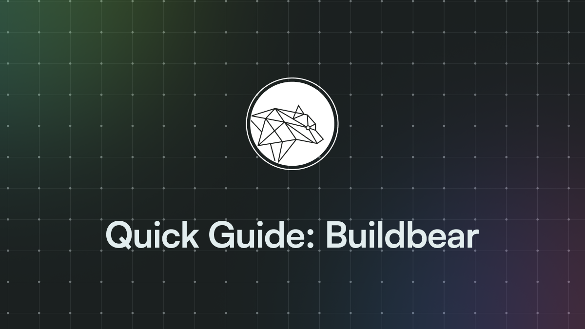 BuildBear: Quick-Guide
